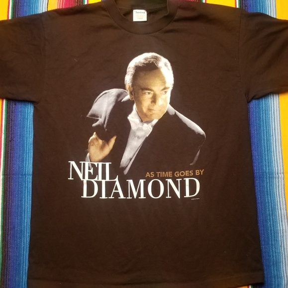 murnia | Shirts | Vintage Neil Diamond T Shirt | Poshmark